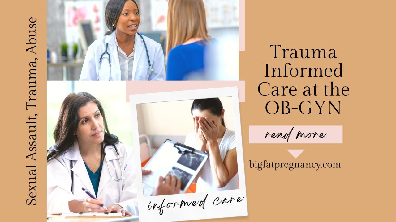 Trauma Informed Care in the OB-GYN Office | big fat pregnancy